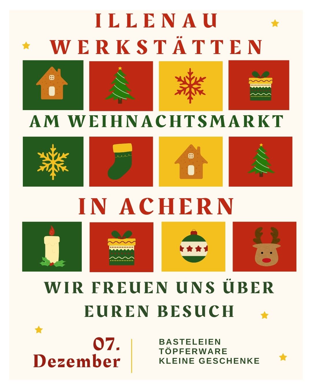 Die Illenau Werkstätten auf dem Achener Weihnachtsmarkt | Illenau ...
